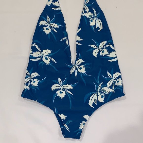 Mikoh | Swim | Mikoh Hinano Deep V One Piece Large Color Hawaii Hula ...